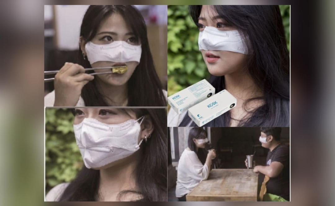 South Korean company launched foldable mask, now use it even while eating