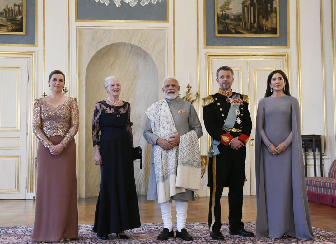 Queen Margaret II of Denmark hosted a dinner for PM Modi