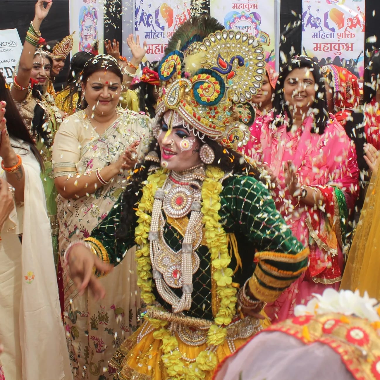 Holi Phagotsav celebrated at MJRP University