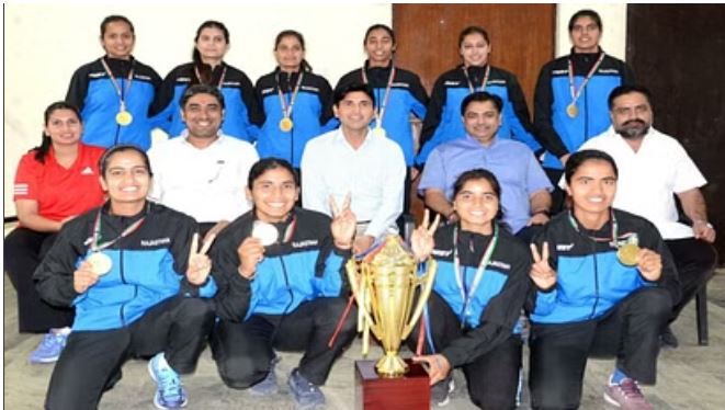 Women handball players of Rajasthan created history by defeating Indian ...