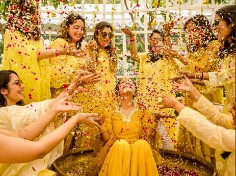 Why there is turmeric ceremony for the bride and groom in marriage