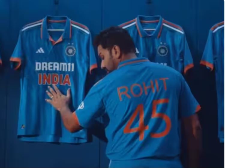 Indian team's new jersey launched for ODI World Cup, three colors of ...