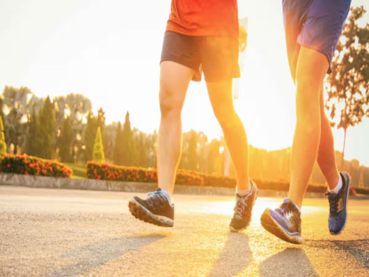 Walking is an exercise for health, it helps in getting rid of diseases ...