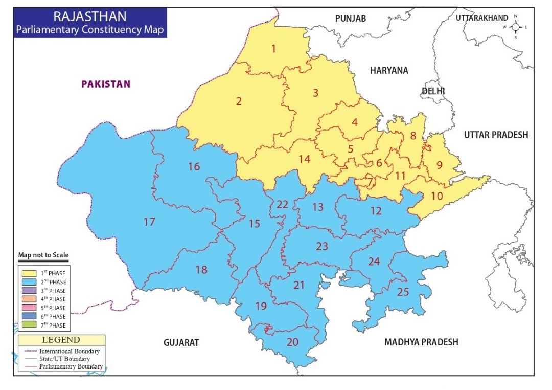 Voting for Jaipur and Jaipur Rural Lok Sabha constituencies will be ...