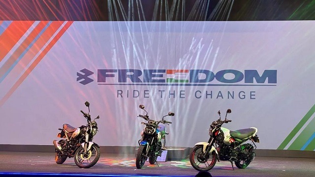 Bajaj Company launches the world's first CNG bike Freedom 125 in India.