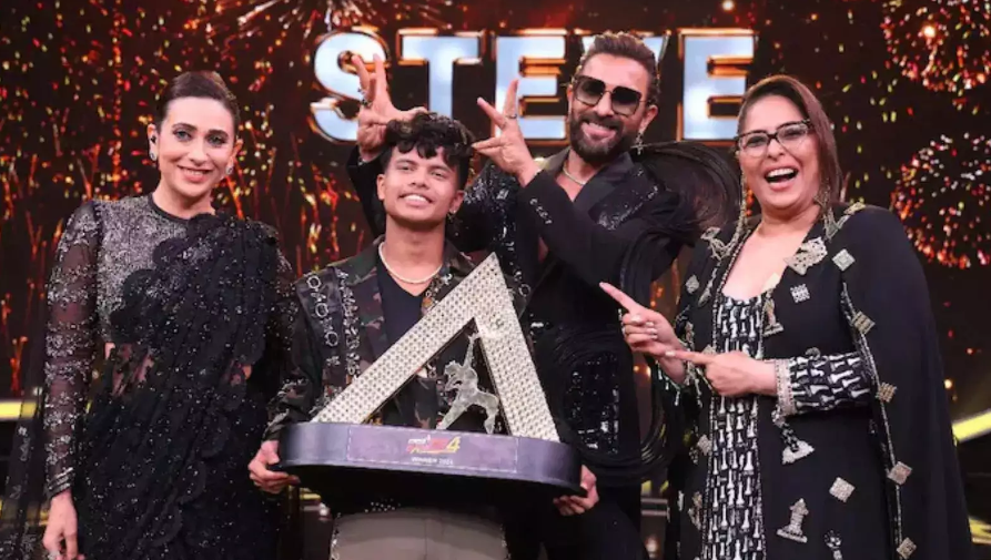 Shillong's Steve Jyrwa won the trophy of India's Best Dancer Season 4